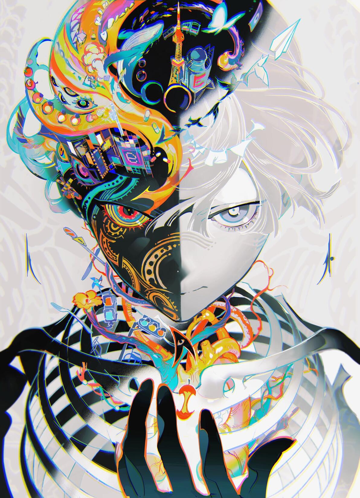 [插画师档案] 28 - 米山舞 YONEYAMA Mai - 哔哩哔哩