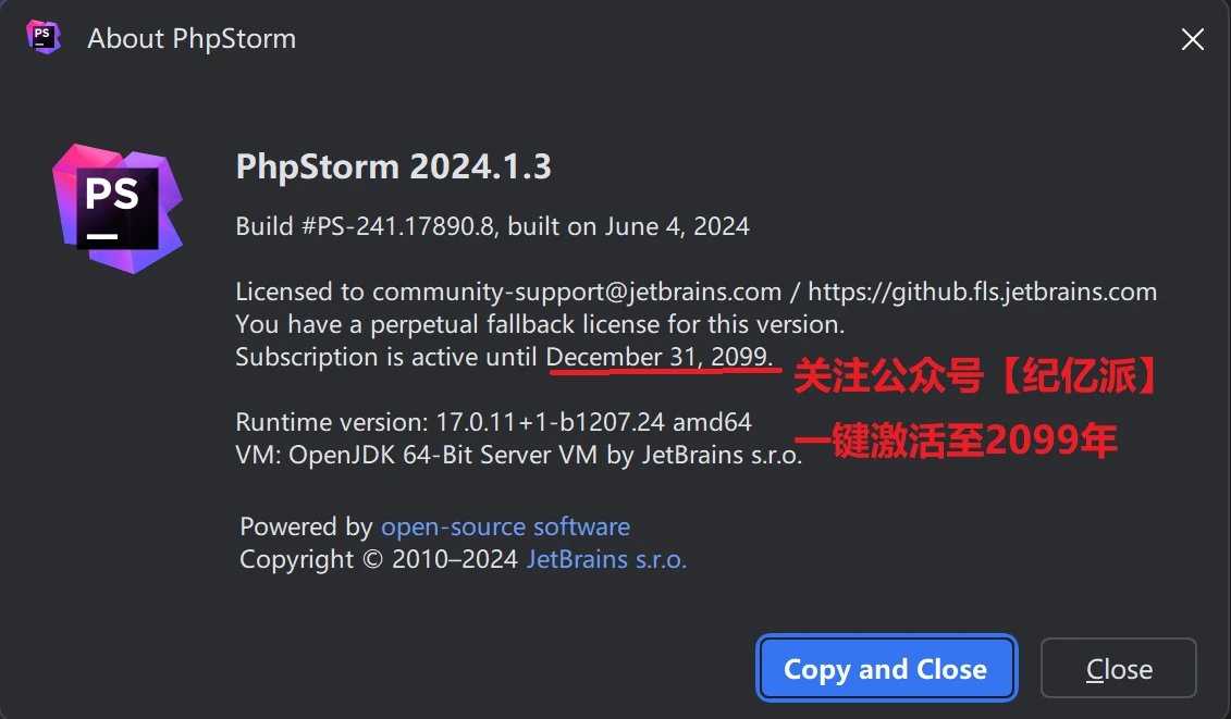 PhpStorm2024.1.3最新破解激活2099年安装教程（含win+mac-激活码+工具） - 哔哩哔哩