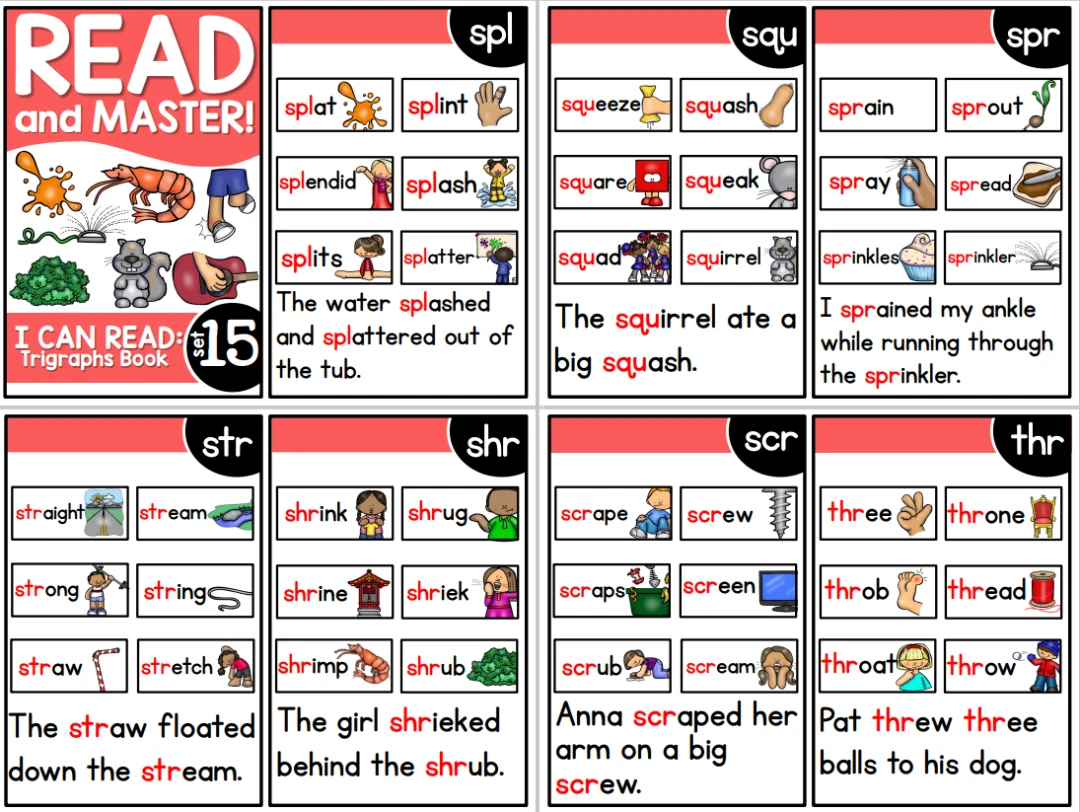 【资源】小红书超火的拼读书Read and Master，15本漂亮的画册+字母卡+音频！ - 哔哩哔哩