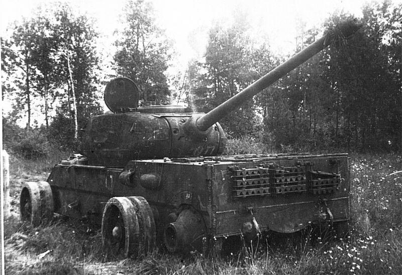 苏联对T44坦克的测试 - 哔哩哔哩