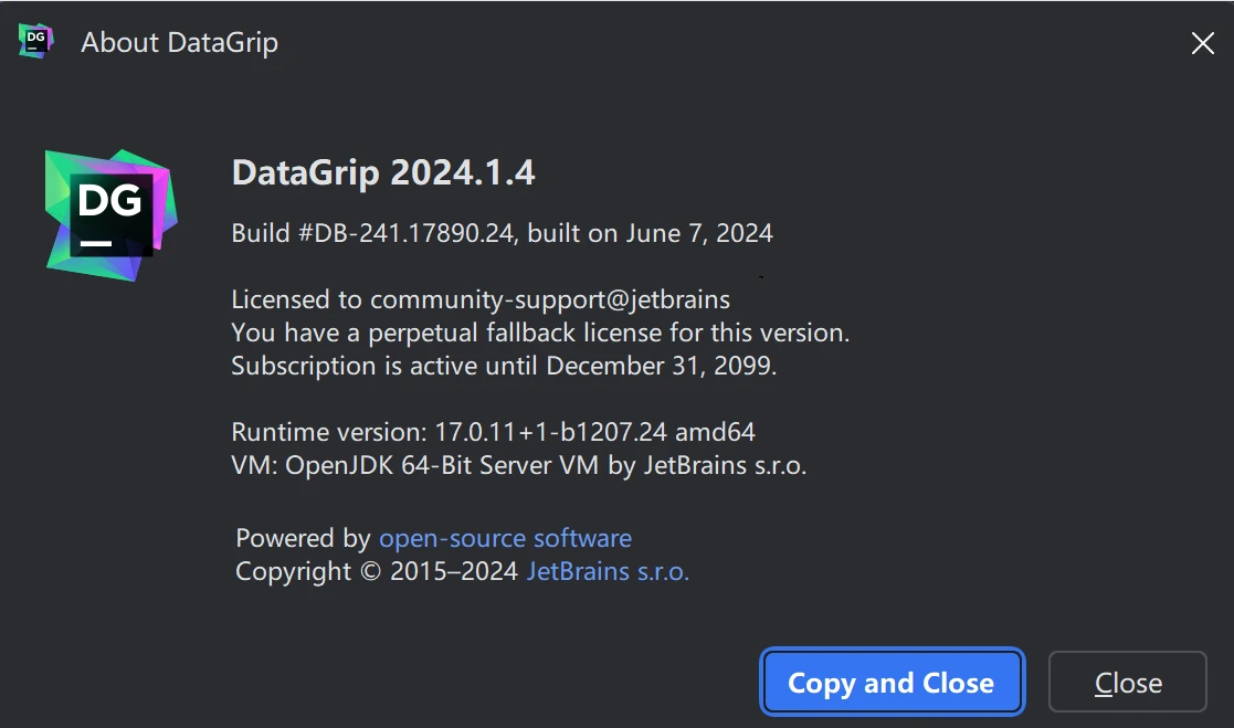 【2024最新】DataGrip激活汉化教程，激活至2099年，永久使用（含激活码+激活工具) - 哔哩哔哩