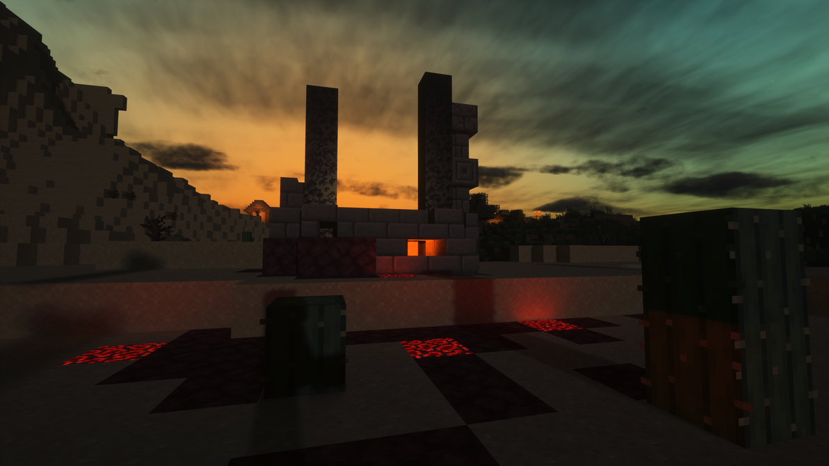 我的世界《SEUS PTGI HRR Test 2.1+PBR材质》与Blender《PBR》展示。4K - 哔哩哔哩