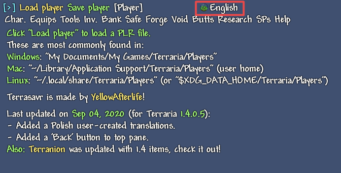 【Terraria】【慎用】Terrasavr物品编辑器介绍 - 哔哩哔哩