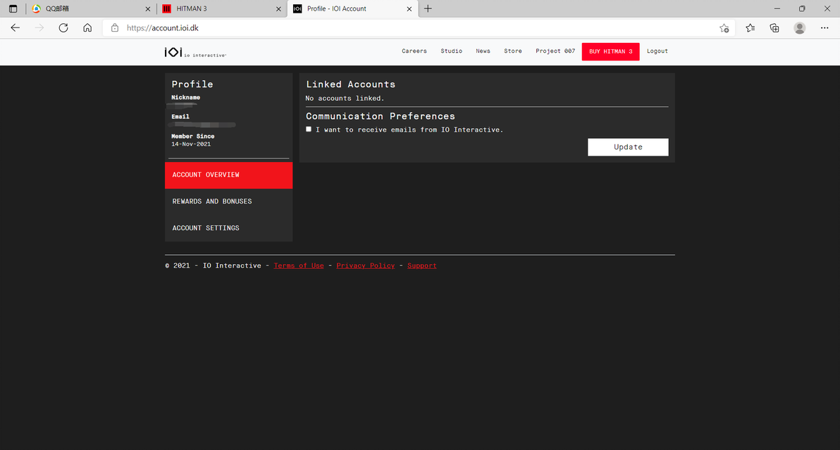 【杀手3】简单几步教你注册一个IOI账户 - 哔哩哔哩