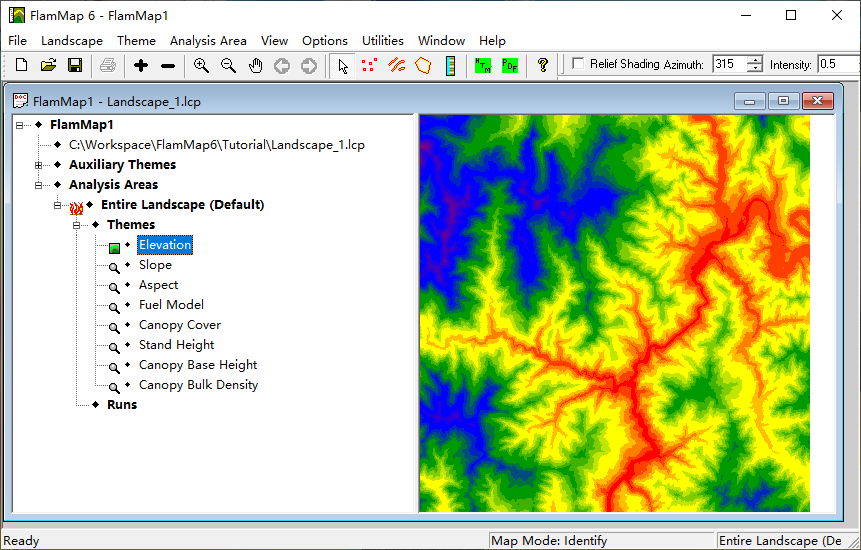 推荐一款火灾模拟的软件--FlamMap - 哔哩哔哩