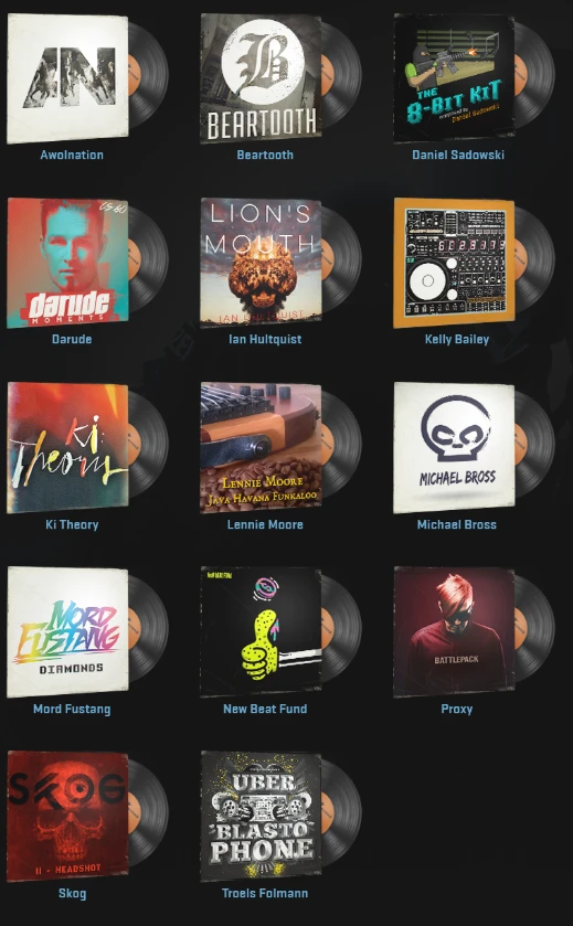 CS:GO/CS2中的音乐盒与展示品勋章胸章徽章获得条件 - 哔哩哔哩