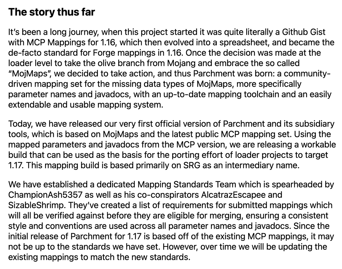 Minecraft Mod DevLog#1 环境配置，Mapping ，Parchment，添加新的物品 - 哔哩哔哩