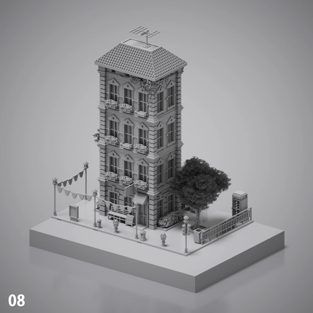 MagicaVoxel设计作品 - 哔哩哔哩