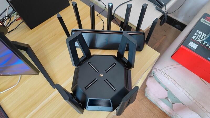 小米路由器AX9000开箱评测！5G游戏频段直接超预期，整个太稳了 - 哔哩哔哩