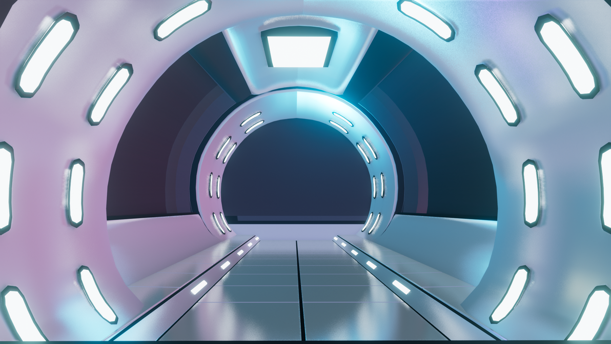 【MMD场景配布】太空舱 - 哔哩哔哩