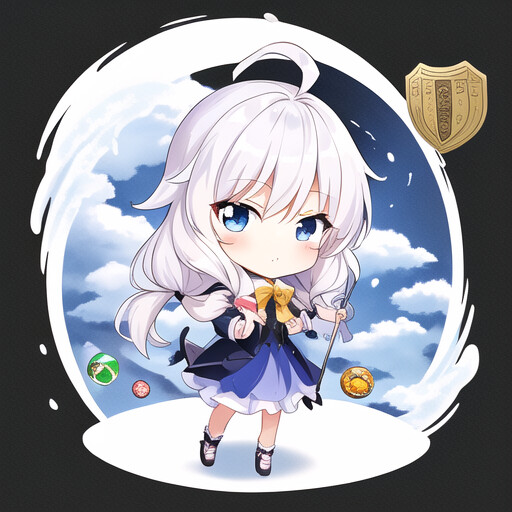 【NovelAI】100张伊蕾娜Q版头像分享 - 哔哩哔哩