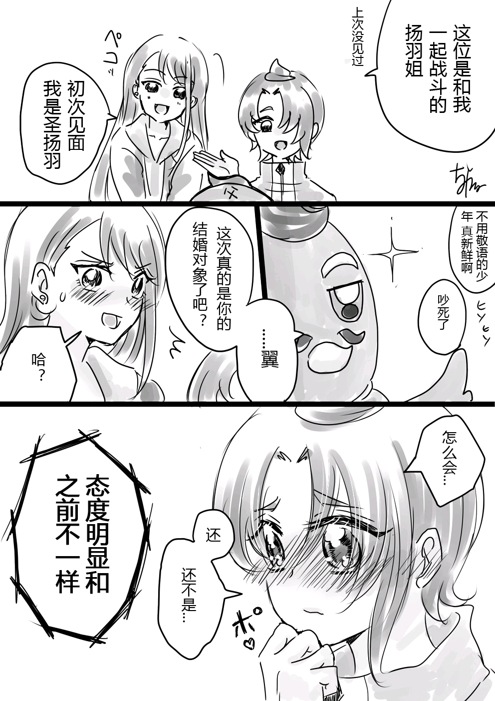 【光之美少女】结婚对象 哔哩哔哩