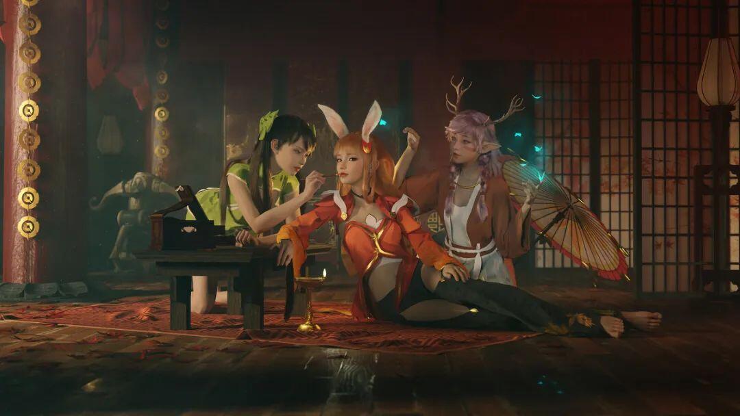 画师LouLL_AroLL丨作品分享，一组黑丝女仆神图破圈无数，精准踩中美色神经！ - 哔哩哔哩