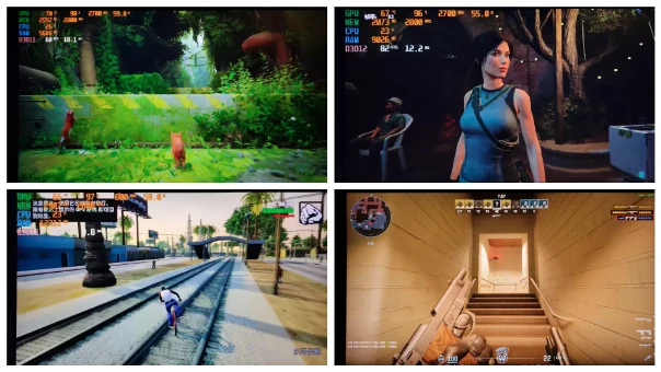 8845HS主机拆机大揭秘！核显也能畅玩3A游戏？ - 哔哩哔哩