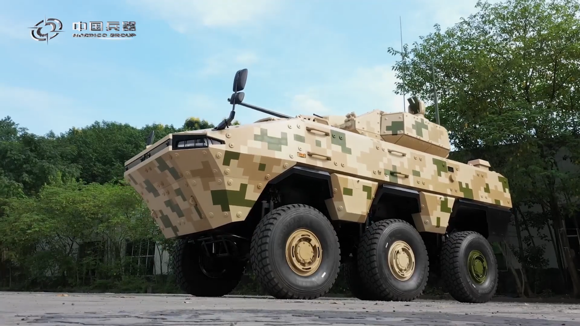珠海航展新武器：VN-22轮式装甲车，技术远超解放军现役轮式战车 - 哔哩哔哩