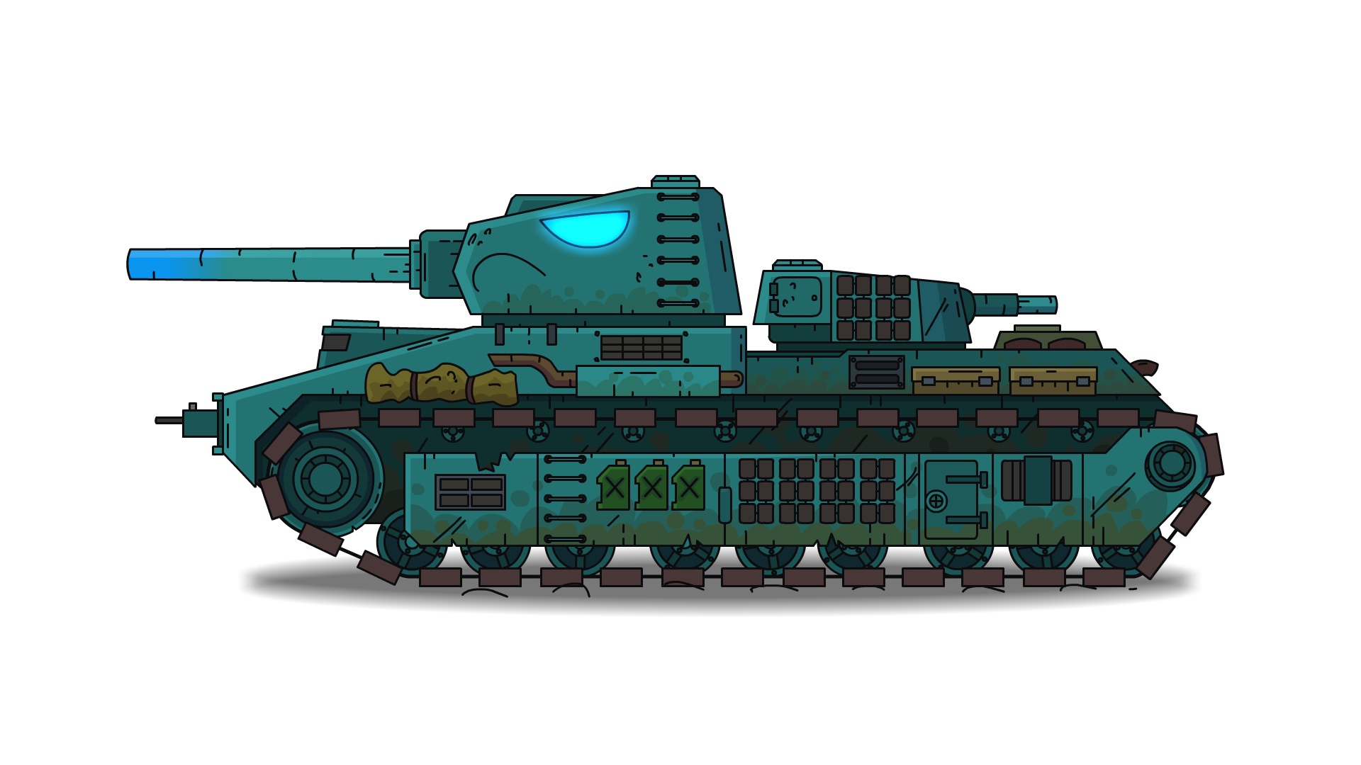 Gerand坦克动画堕天使系坦克素材合集 - 哔哩哔哩