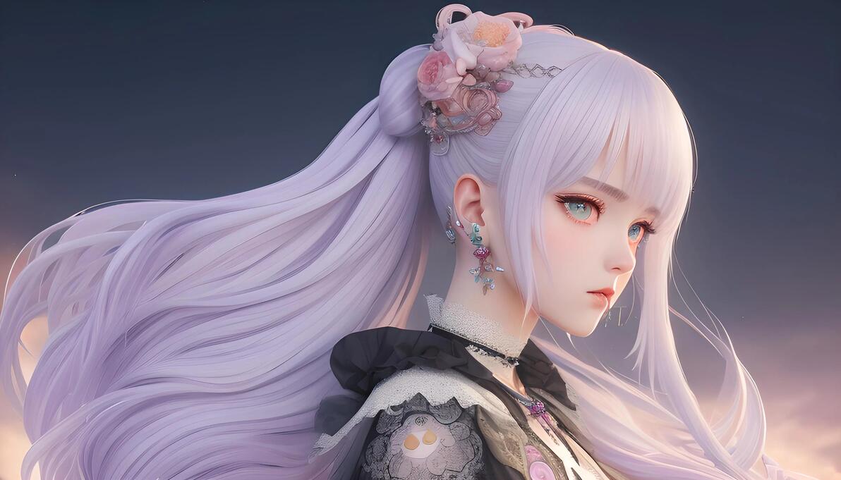 超高清8k分辨率美女电脑壁纸3584X2048 - 哔哩哔哩