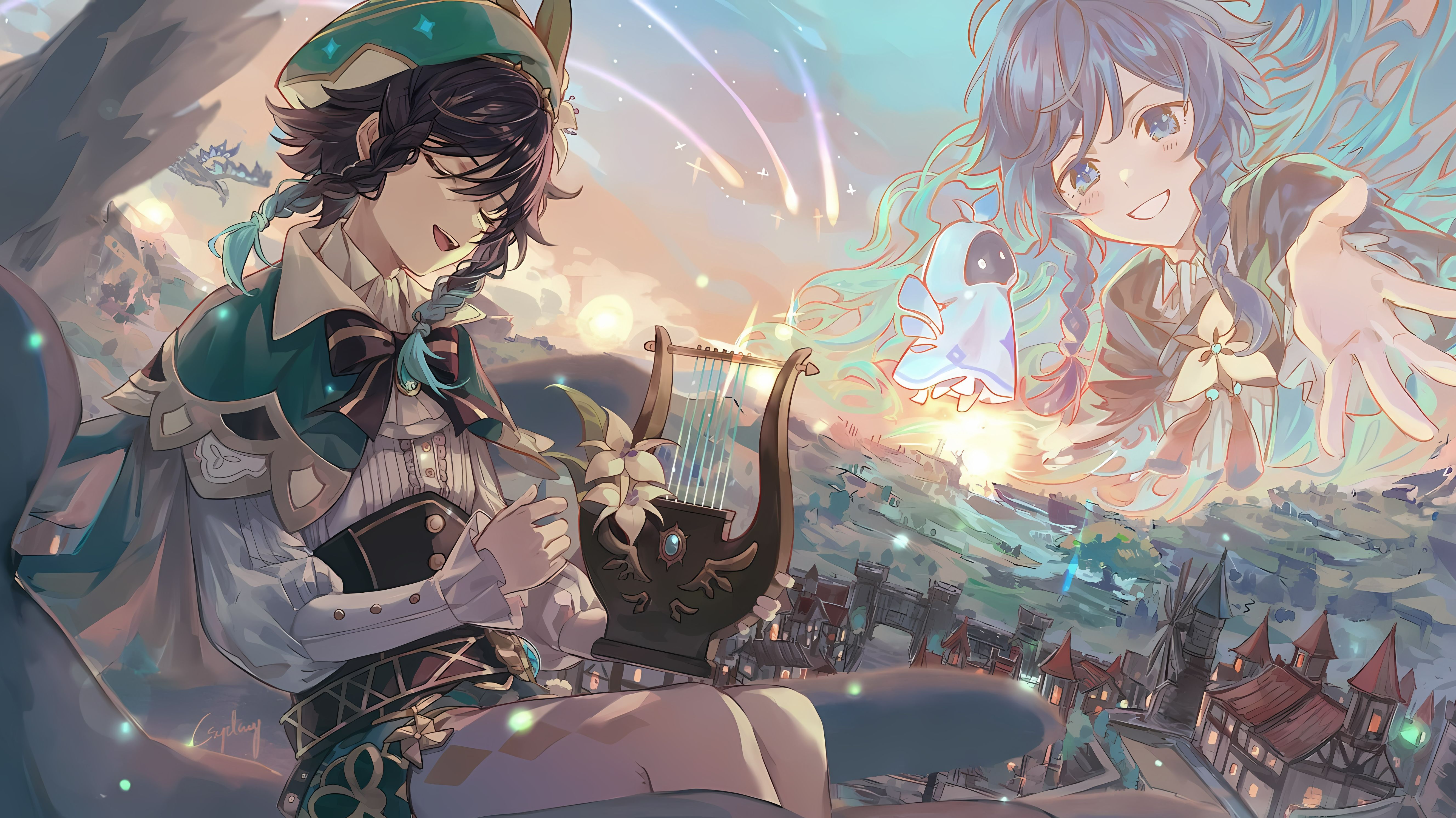 原神壁纸4K++ - 哔哩哔哩