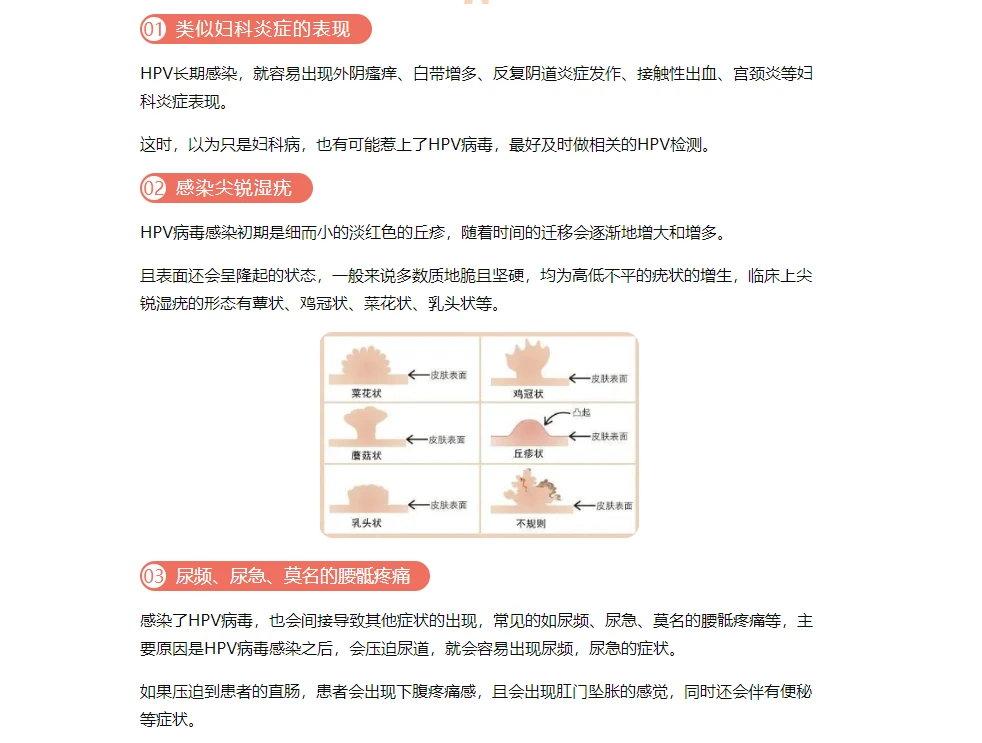 被hpv感染后,身体会出现3大常见症状,女性朋友越早发现越好: 哔哩哔哩