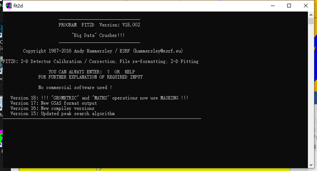 GIWAXS处理：FIT2D篇 - 哔哩哔哩