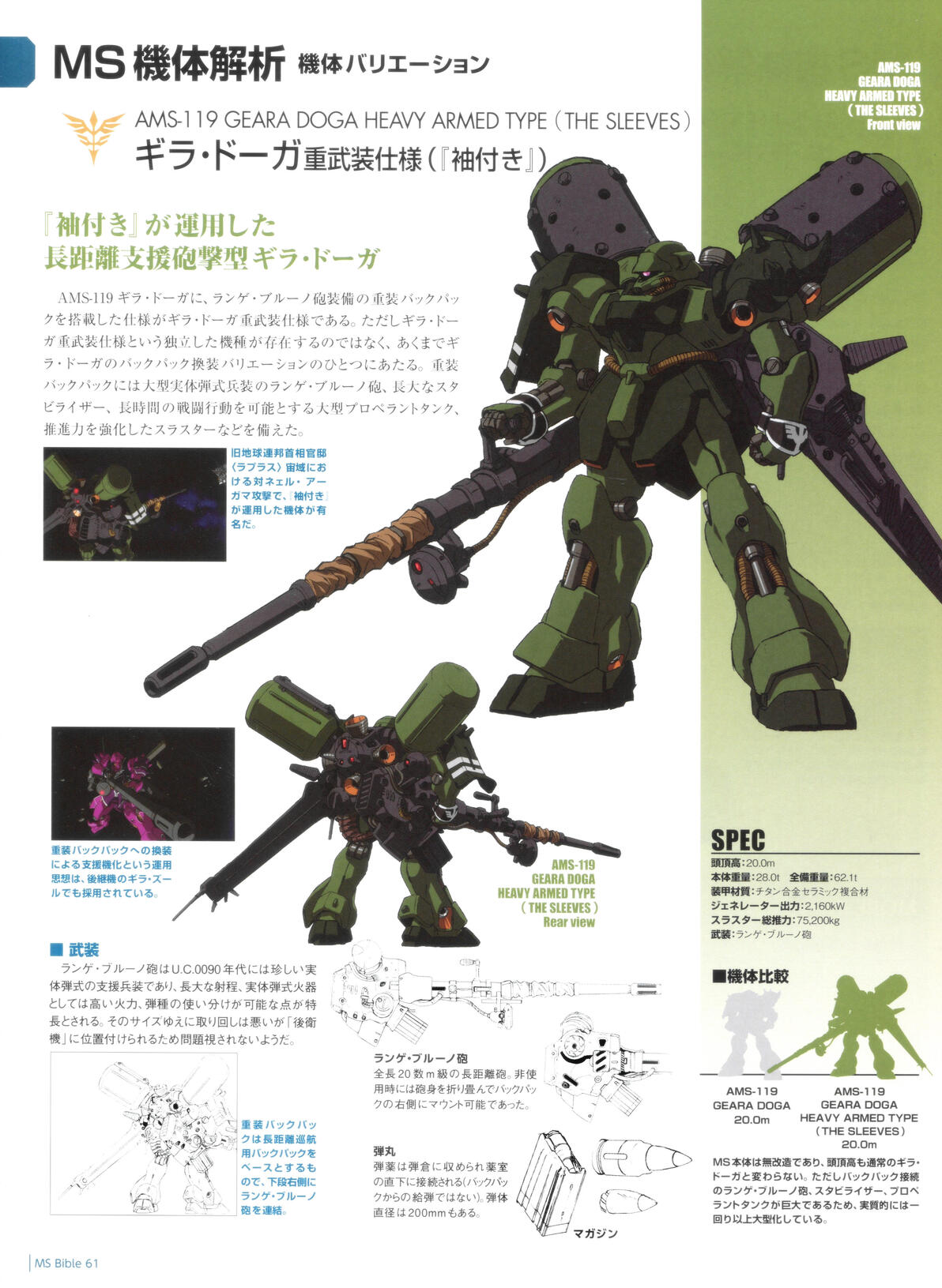 【一曰Acg】Gundam MS Bible 高达MS圣经 第061期 AMS-119 基拉·多加 列珍 日版原版 - 哔哩哔哩