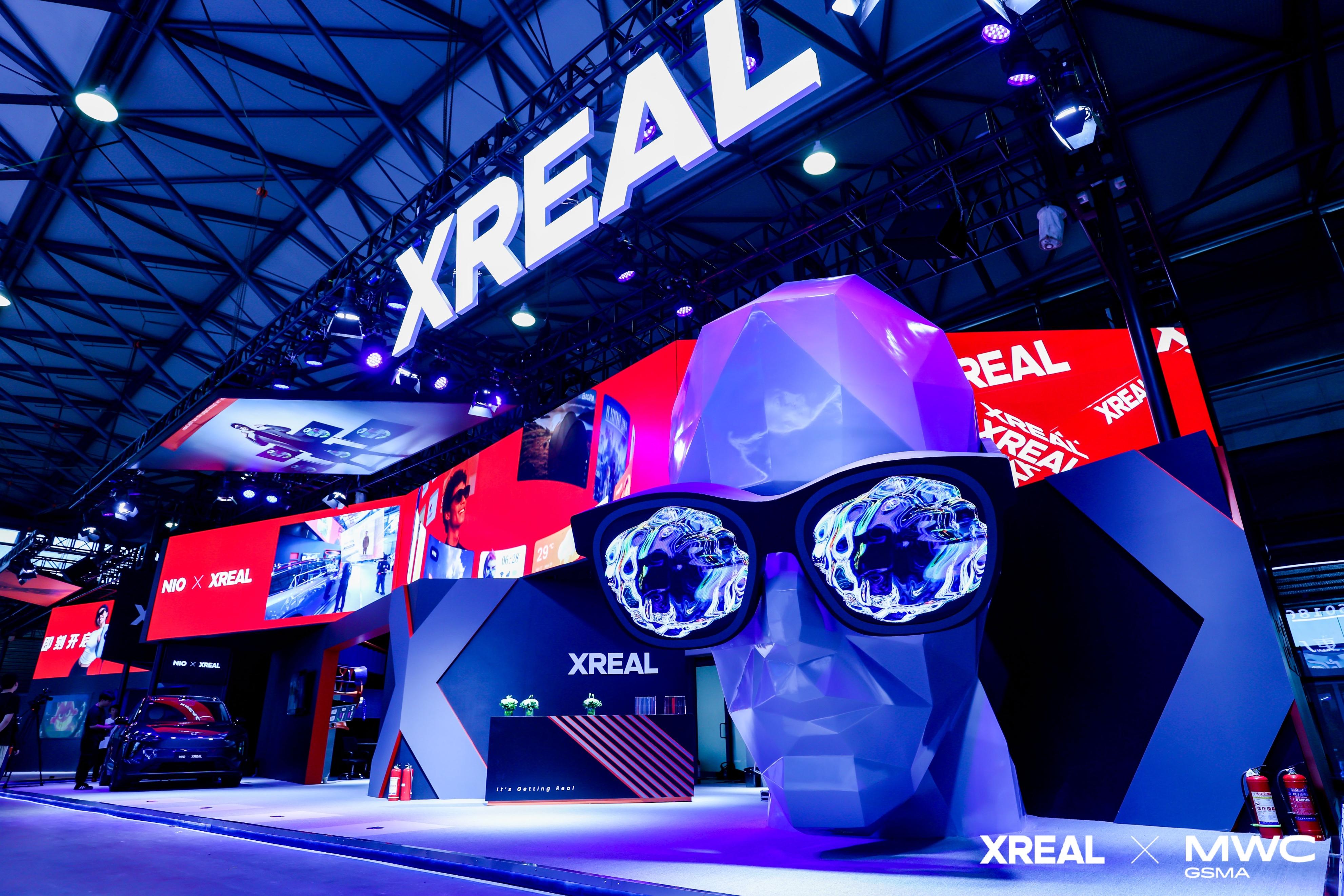 XREAL亮相2023MWC上海，带来AR空间屏的全场景沉浸体验 - 哔哩哔哩