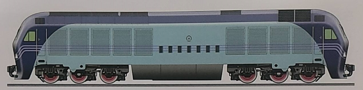 【火车科普贴】S06E18：苦命衍生——东风8DJ（DF8DJ/8B-5672号车）型内燃机车 - 哔哩哔哩