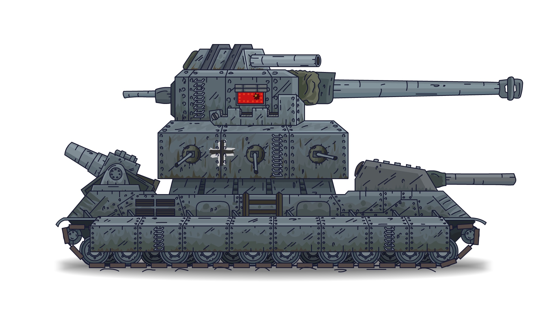 Gerand坦克动画德系坦克素材合集 - 哔哩哔哩