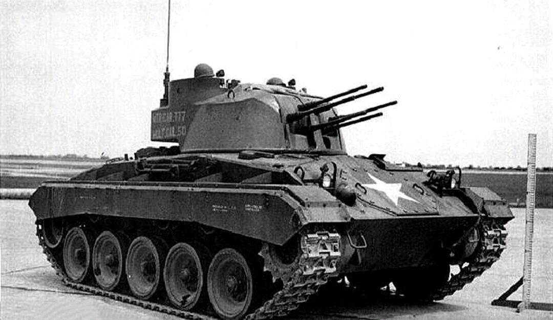 火速与我对头——美国T77E1自行防空坦克 - 哔哩哔哩