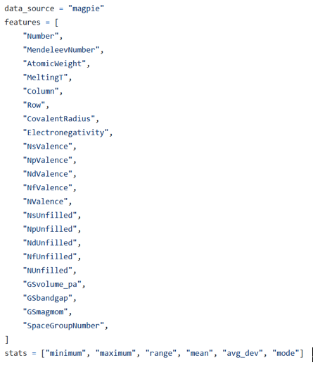 迈高科技||matminer的数据检索功能和数据特征化功能介绍 - 哔哩哔哩