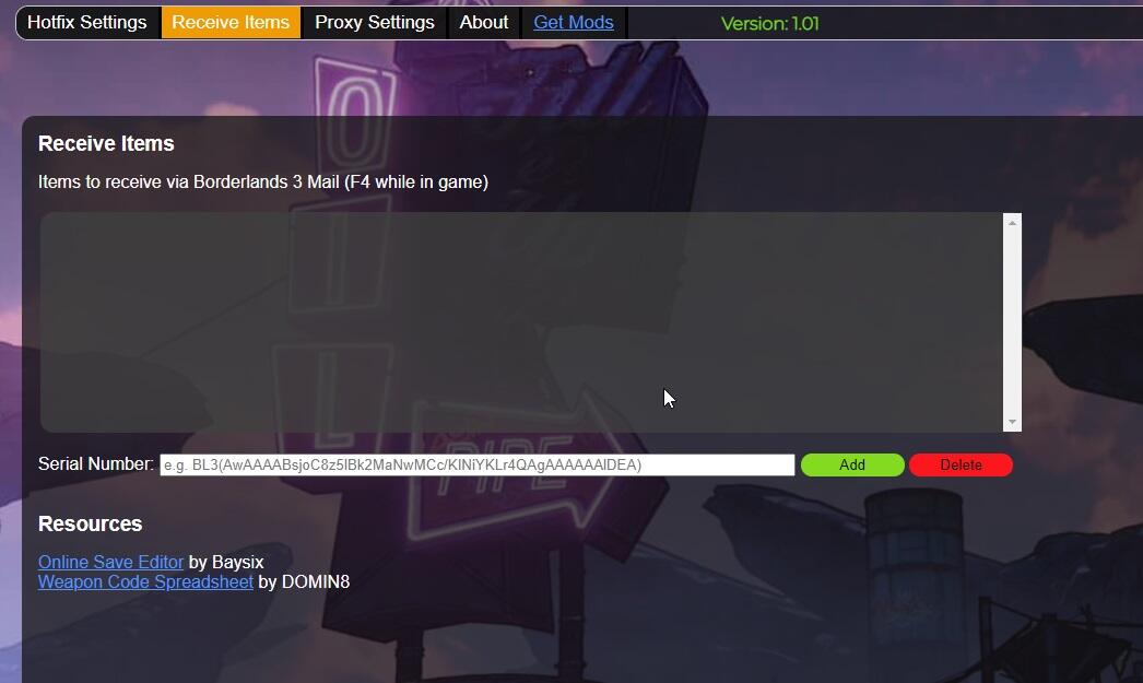 Borderlands 3 Hotfix WebUI 简介 - 哔哩哔哩