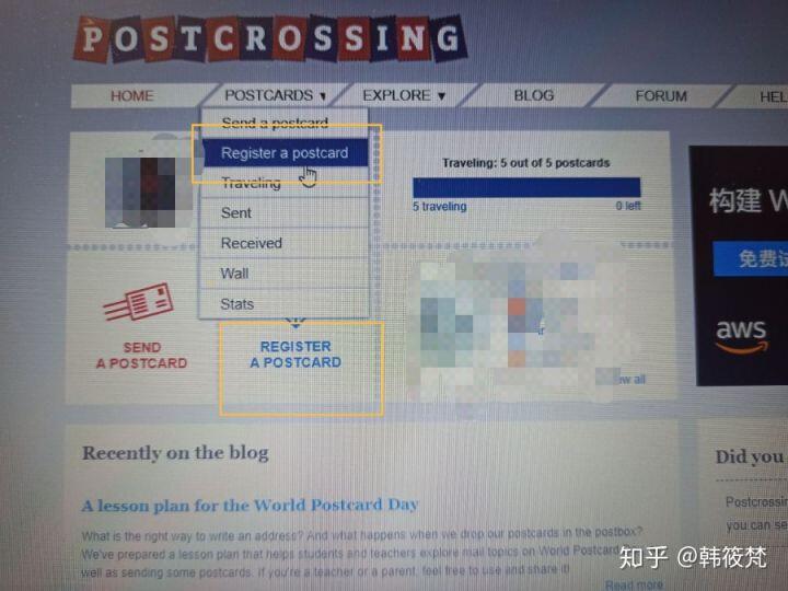 如何注册Postcrossing与国外友人互寄明信片？ - 哔哩哔哩