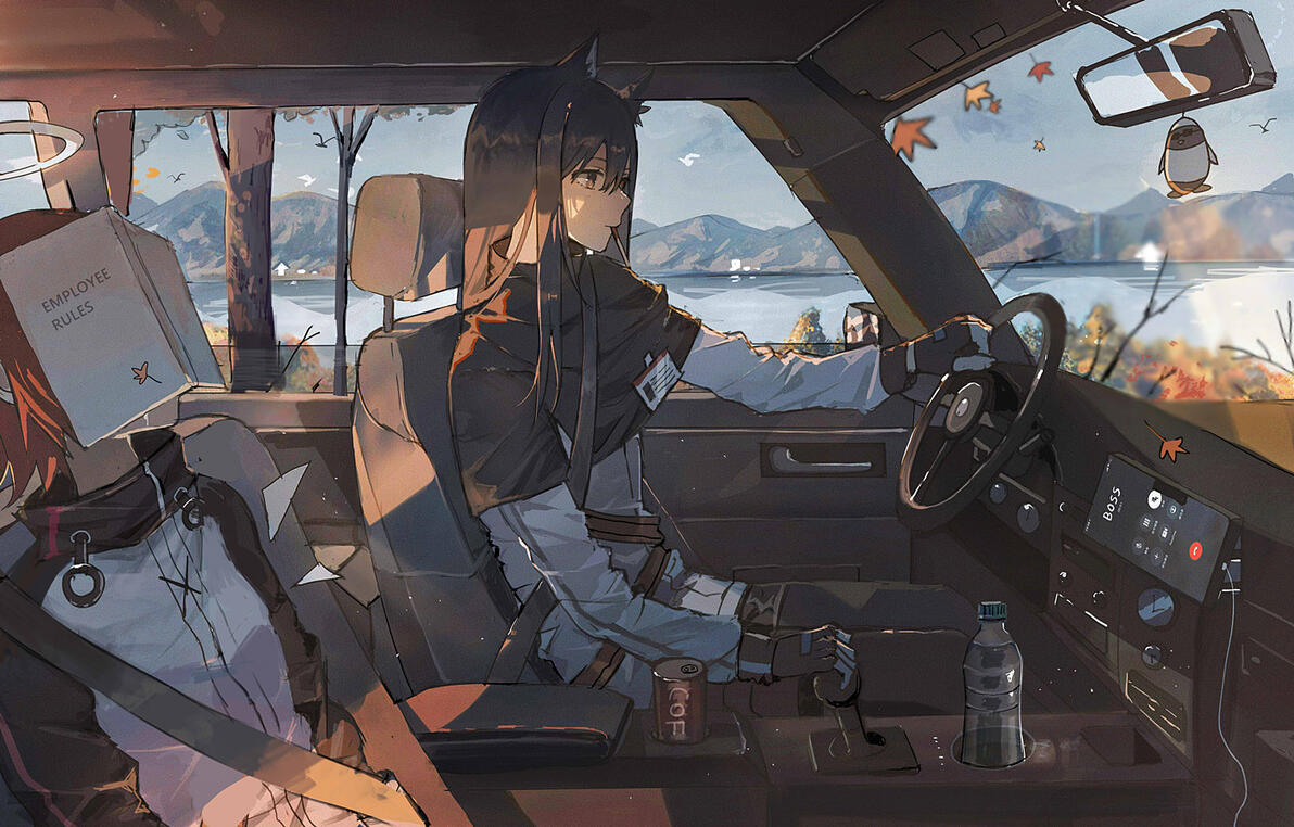 【明日方舟】美图/壁纸搬运、德克萨斯篇 - 哔哩哔哩