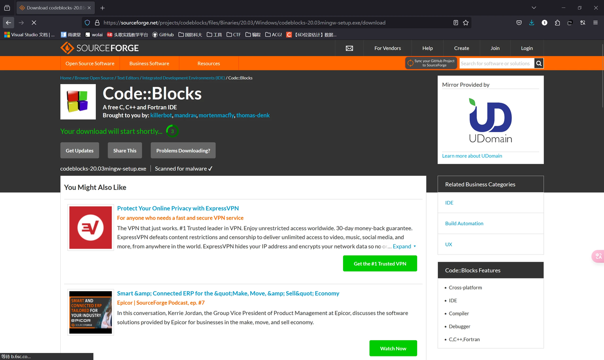 Code::Blocks保姆级安装教程！！！ - 哔哩哔哩
