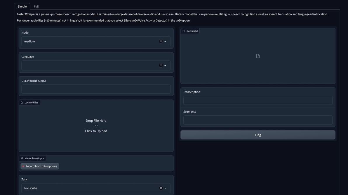AI字幕神器whisper最全中文攻略 - 哔哩哔哩