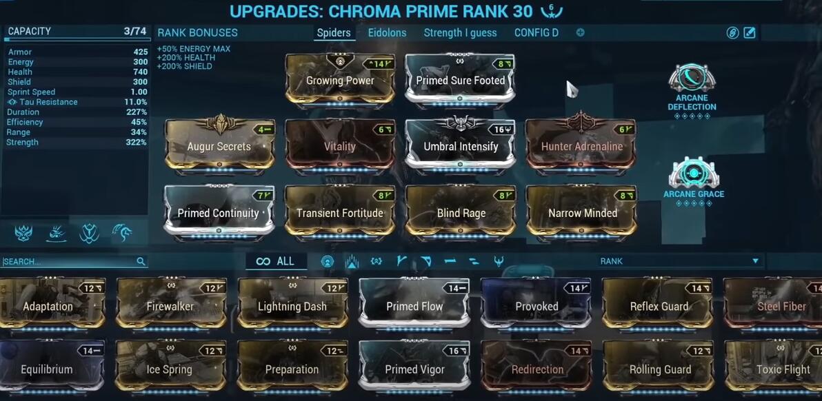 Warframe CHROMA PRIME 配置指南 - 哔哩哔哩