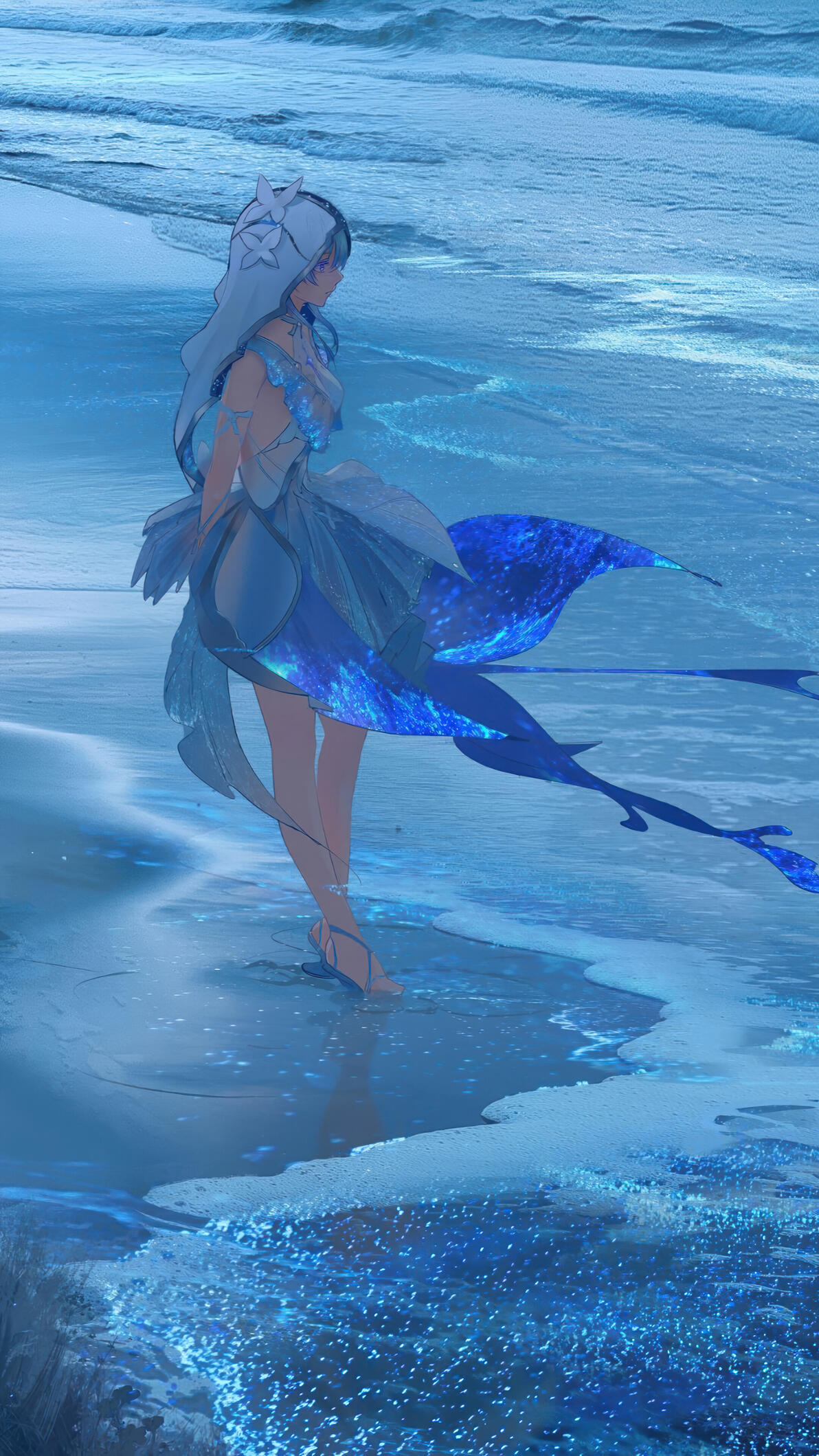 鸣潮（Wuthering Waves）| 守岸人（The Shorekeeper）| 4K 电脑 手机 壁纸 - 哔哩哔哩