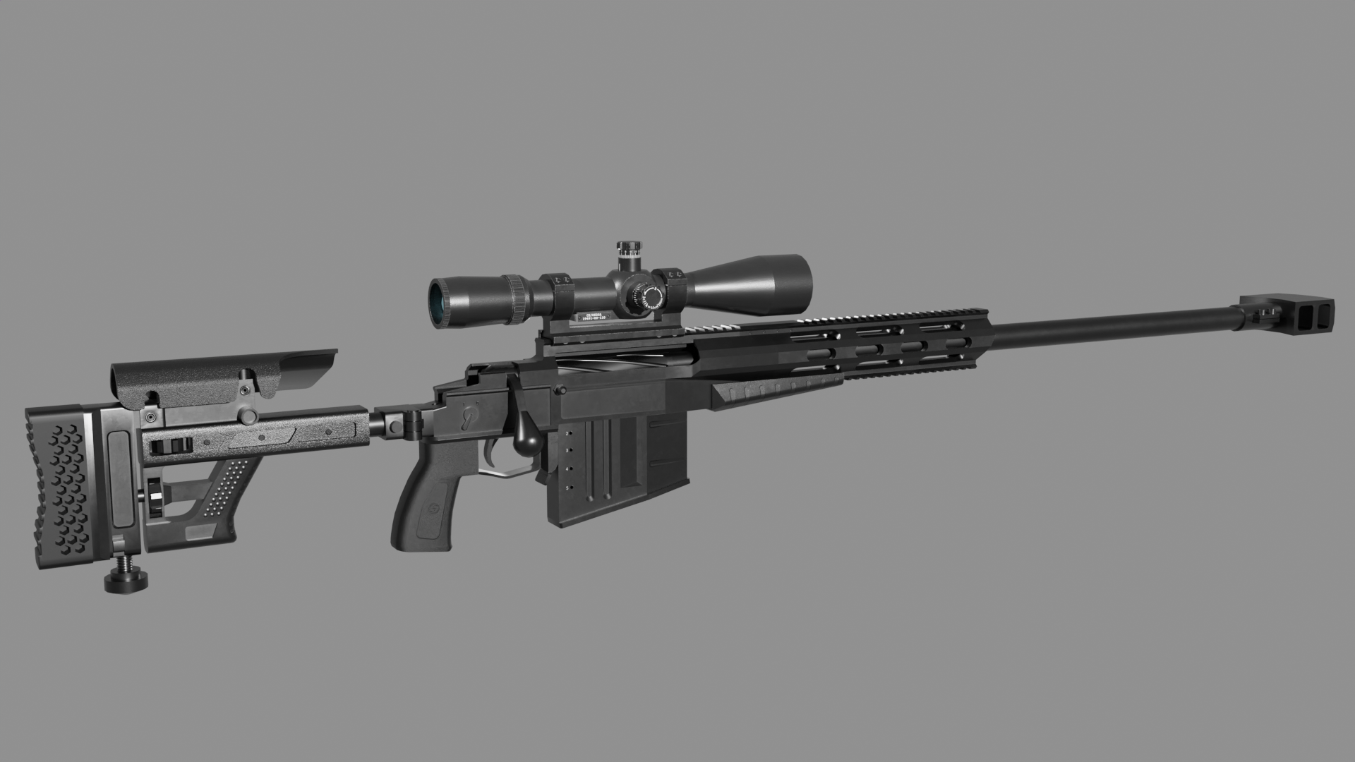 国产QBU201型12.7mm高精度狙击步枪 - 哔哩哔哩