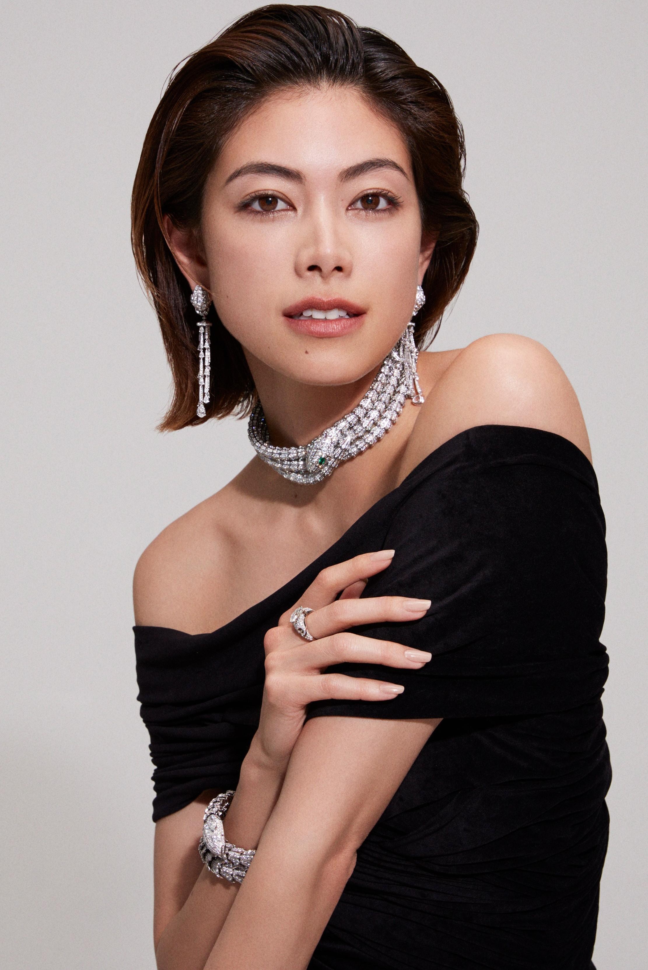 日本超模HIKARI MORI（森星）正式加入宝格丽大家庭 担任品牌形象大使 - 哔哩哔哩