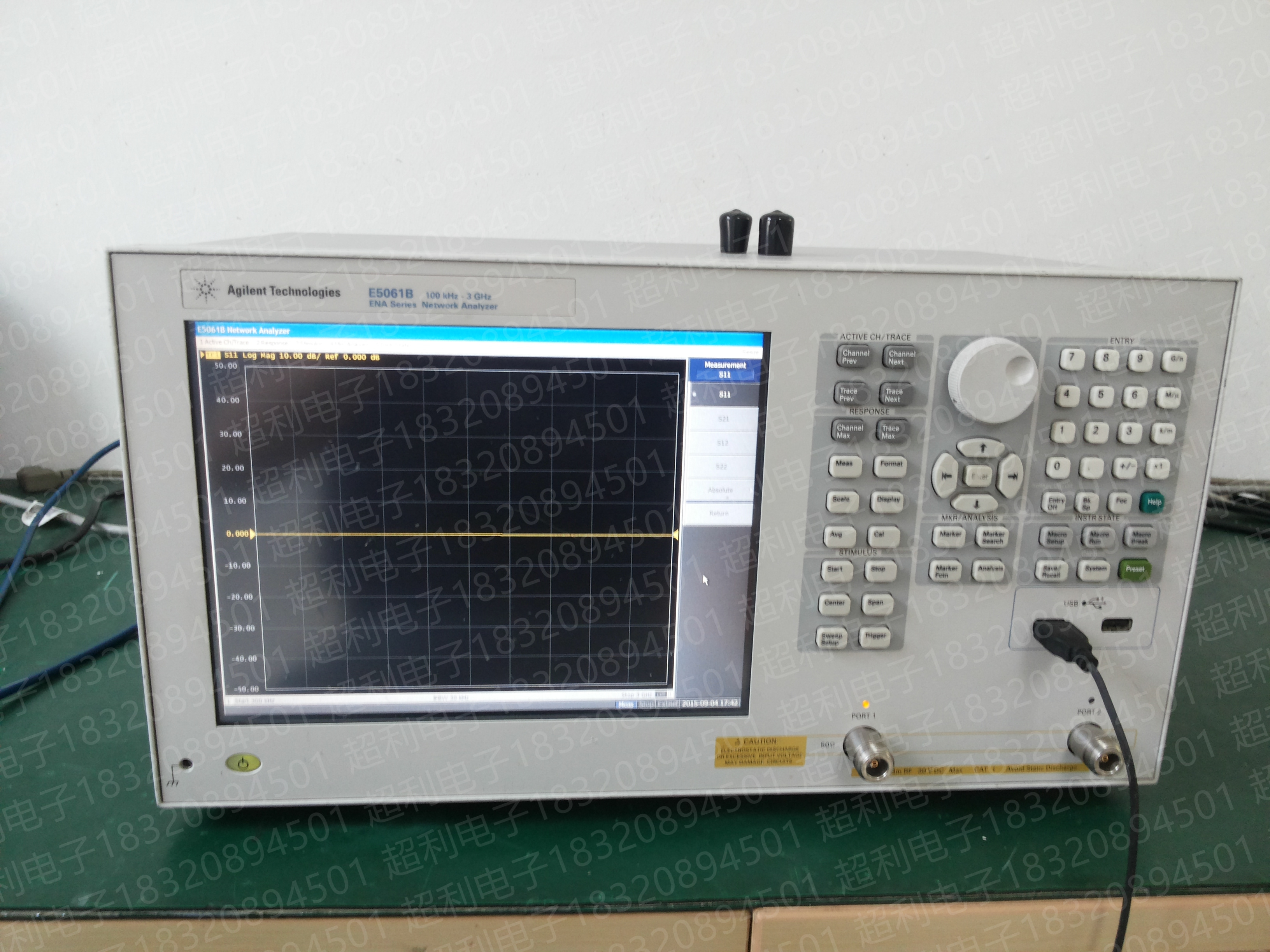 安捷伦E5061B 网络分析仪 - 哔哩哔哩