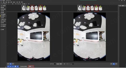 0基础学习VR全景平台篇第113篇：矫正拉直全景图 - PTGui教程 - 哔哩哔哩