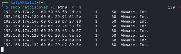 Netdiscover：网络设备扫描神器！全参数详细教程！Kali Linux入门教程！黑客渗透测试 - 哔哩哔哩