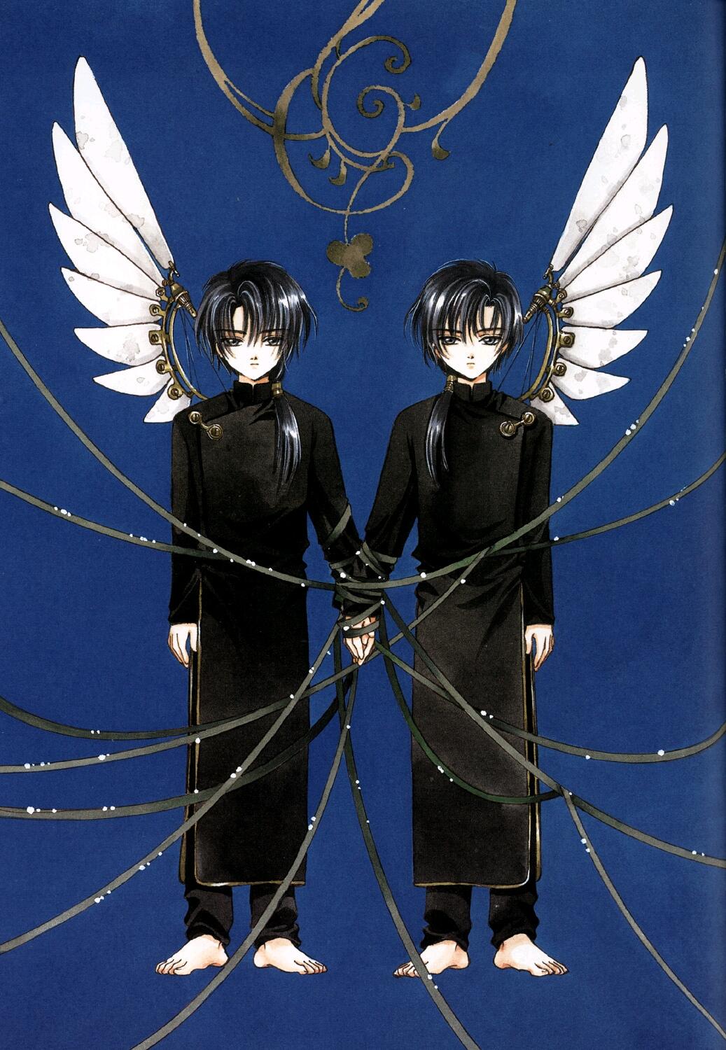 【高清资源】CLAMP原画集① - 哔哩哔哩