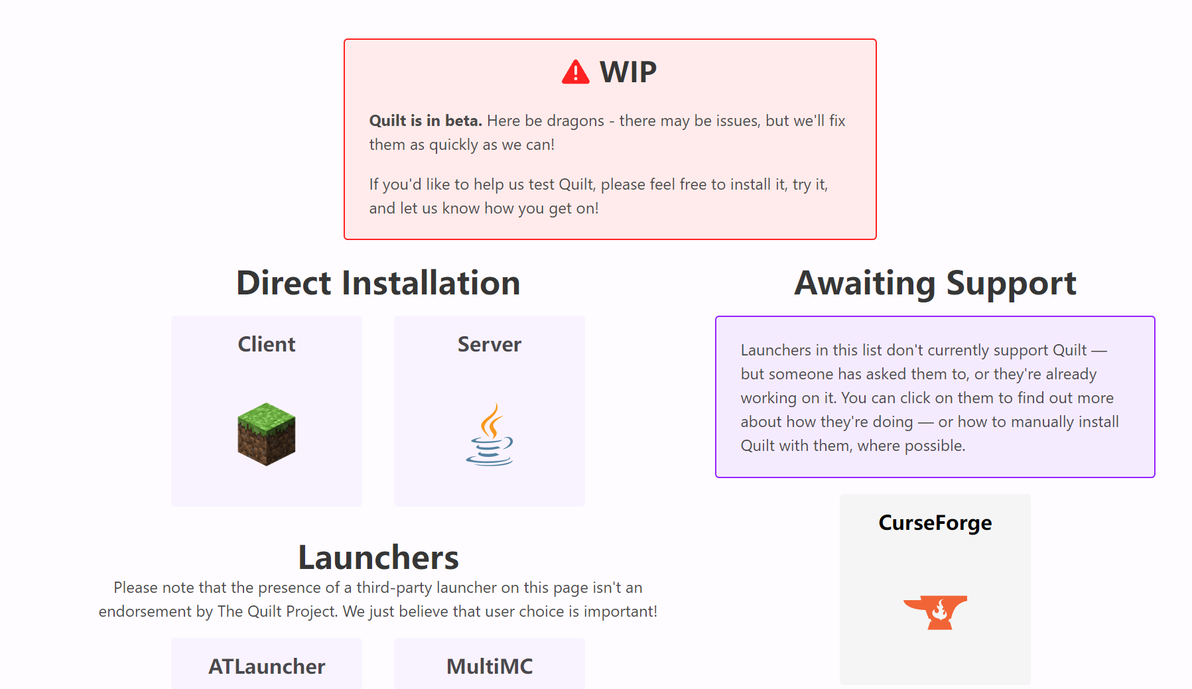 Minecraft Quilt Loader安装教程 - 哔哩哔哩