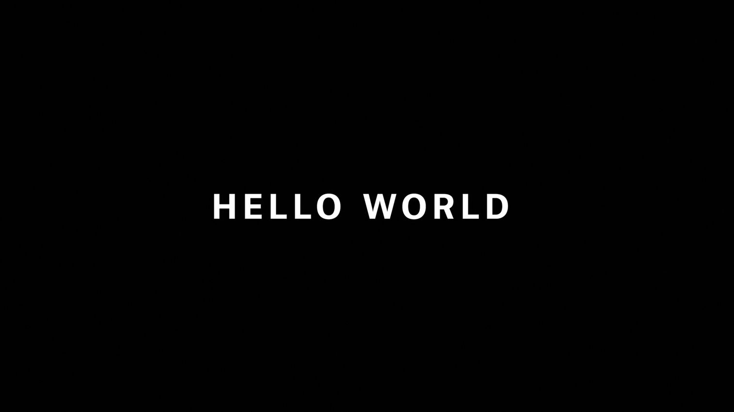 你好世界/HELLOWORLD 』自截图分享 - 哔哩哔哩