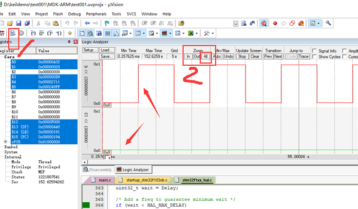 利用Keil进行STM32F103RB芯片软件仿真模拟方法 - 哔哩哔哩