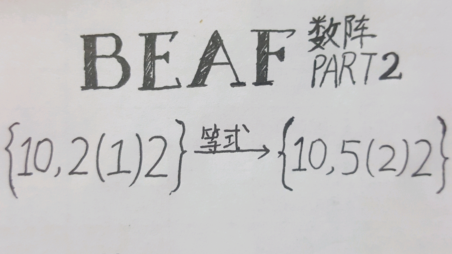 BEAF p2 10 2 1 2 10 5 2 2 BEAF p2 10 2 1 2 10 5 2 2