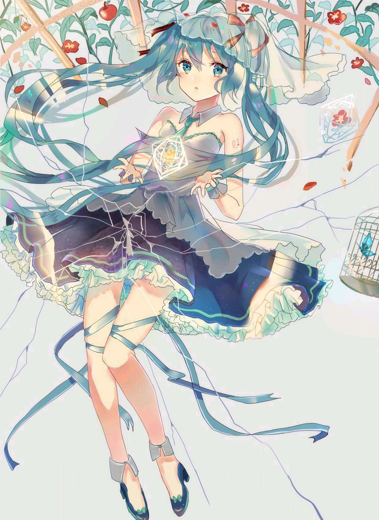 『初音ミク』Miku酱的骑士们看过来!——致最美好的Mikufans.⑦⑤ - 哔哩哔哩