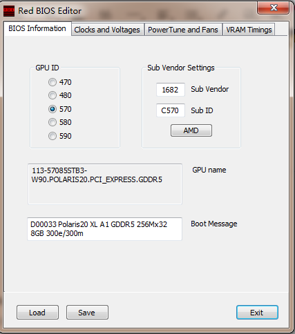 分享一个XFX RX580 8G 2048SP转RX 570的BIOS - 哔哩哔哩