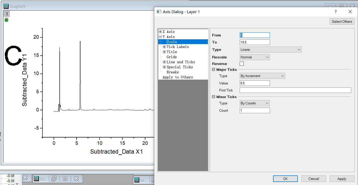 用Origin9.1处理色谱图：基线确定与扣除等 - 哔哩哔哩